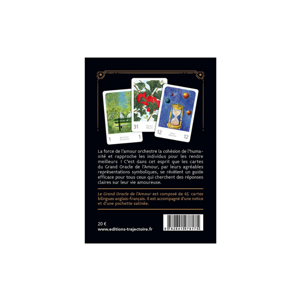 Le grand Oracle de l'Amour - 45 cartes & la notice - Coffret - La ...